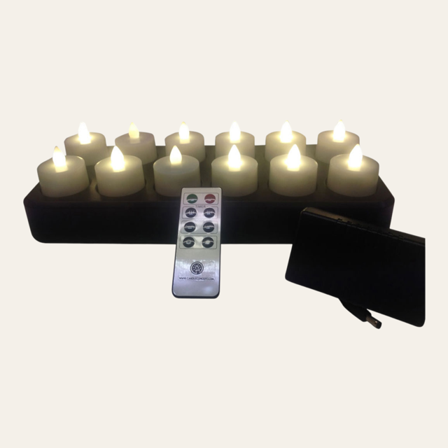 Flameless Candles | Electric candles | Rechargeable LED Candles ...