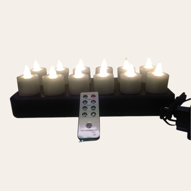 Flameless Candles | Electric candles | Rechargeable LED Candles ...