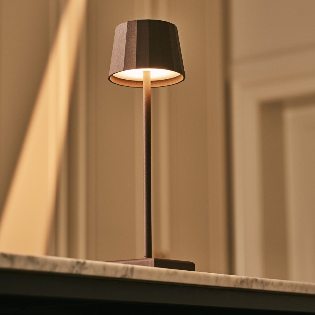 Combi Set Professional – 8 lampes de table rechargeables Wouter Mocha ...