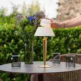 Flaminia LAMPE Rechargeable | Zafferano | Lampe de Table Sans Fil ...